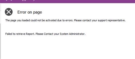 Crystal Report Error IFS Community