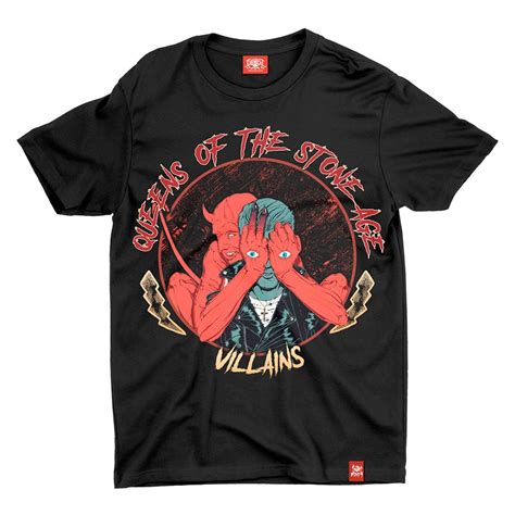 Camiseta Queens Of The Stone Age Villains