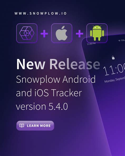 snowplow on linkedin android ios