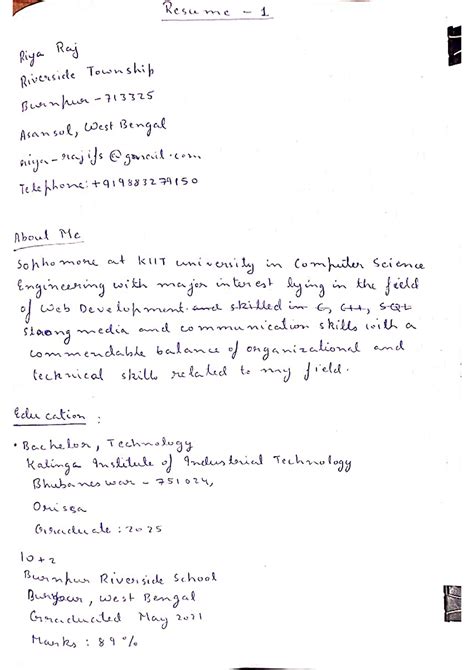 2238 Resume 1 Bc Lab 2238 Riya Pdc Assi Principle Of Digital