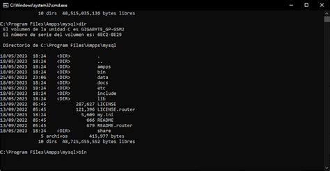 Apuntes De Programación Conectar Mysql Por Consola De Comando De