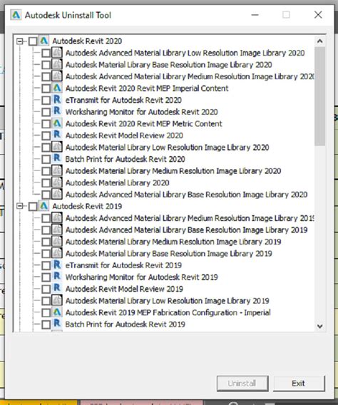 Autodesk Uninstallers To Remove Addons Software Tasks Script Requests Immybot Community