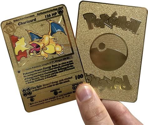 Metal Gold Pokemon Cards Dsaefranchise