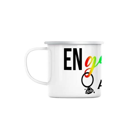 Mug En M Tal Emaill En Gay Ged As Fuck Fianc Mariage Lgbtq Cdiscount Maison