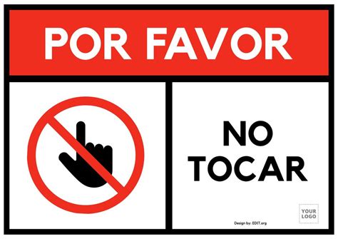Carteles De Prohibición Personalizables Para Imprimir
