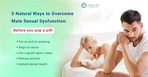 Natural Ways To Overcome Male Sexual Dysfunction