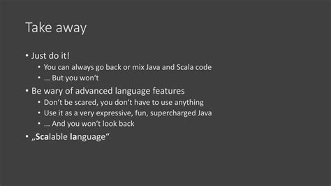 Why Scala Is The Better Java Ppt
