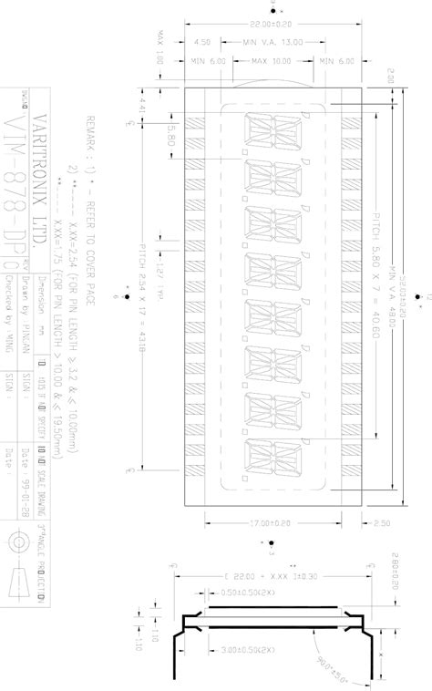 VIM DP Datasheet By Varitronix Digi Key Electronics