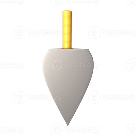 3d Realistic Masonry Trowel Tool Rendering 41646669 Png