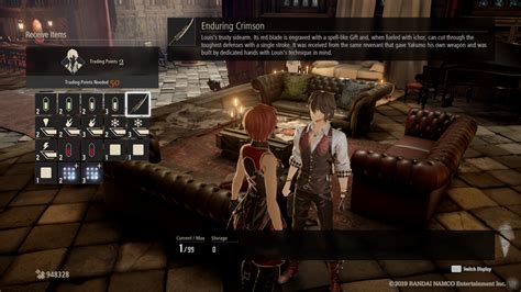 Code Vein Valuables Guide Find Out How To Maximize Your Trading Points With These Items RPG Site