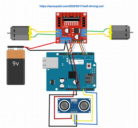 Esp8266 L298n Motor Drive Smartphone Arduino Project Hub Wireless Joystick Controlled Robot Car