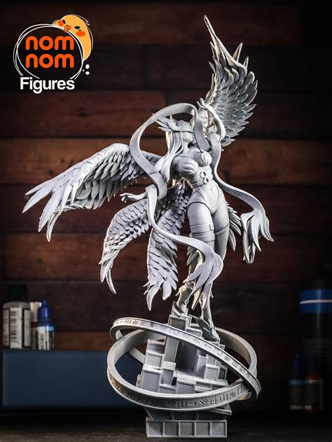 Angewomon Digimon D Printed Model Kit Etsy Uk