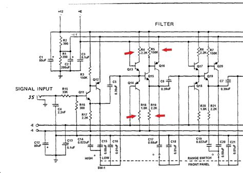 Amplifier How Do The Stages Of This High Pass Filter Work