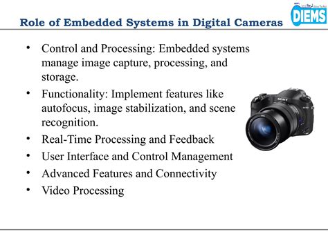 Digital Camera On Bases Of Embedded System PPTX Cameras And Camcorders Consumer Electronics