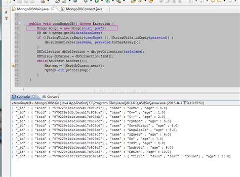 Mongodbjava连接mongodb数据库 Mongo Mongoclient 的使用mongodb Java