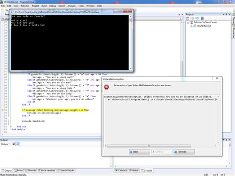 Programmer S Ranch VB NET Basics Conditionals Logical Operators And Short Circuiting