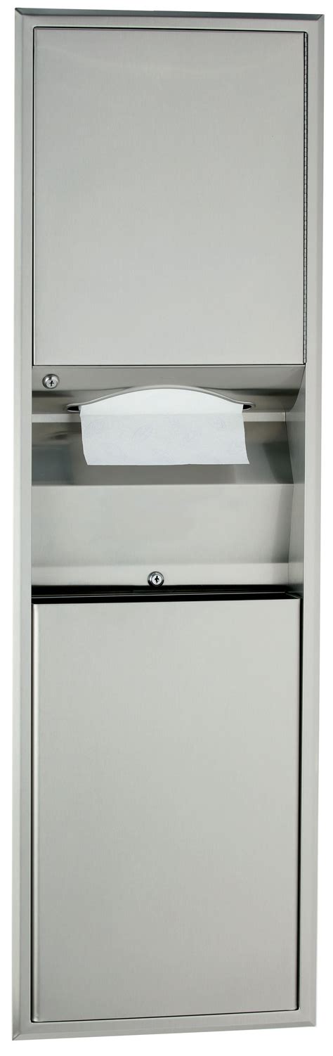 Bobrick B 3940 Classicseries® Recessed Convertible Paper Towel Dispe