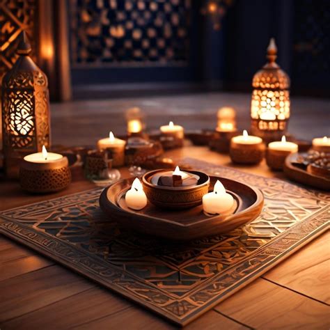 Premium Photo Ramadan Iftar Dates On Wood Table