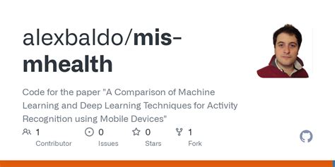 GitHub Alexbaldo Mis Mhealth Code For The Paper A Comparison Of Machine Learning And Deep