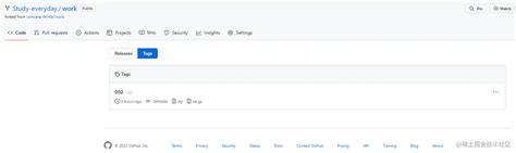 Github 基础教程06 Git Tag 和 Github Releasesgit Tag 和 Github R 掘金