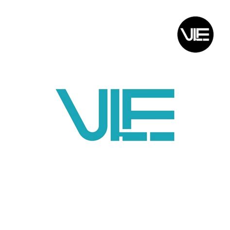 Premium Vector Vle Logo Letter Monogram Design