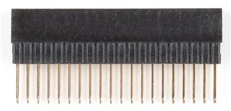 Sparkfun Extended Gpio Female Header 2x20 Pin 13 5mm 9 80mm Robotshop