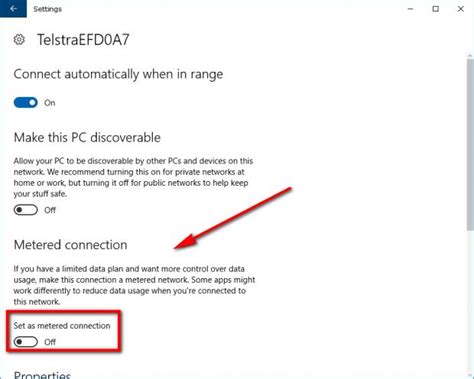 How To Set Wireless Network As Metered Non Metered Connection In Windows Tip DotTech