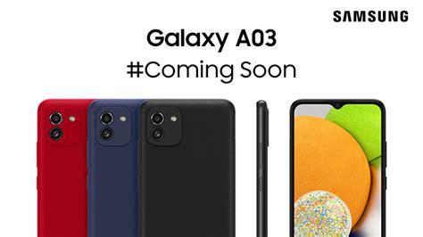 Samsung Galaxy A03 Debuts with Entry-level Specs and an Ultra-Budget ...