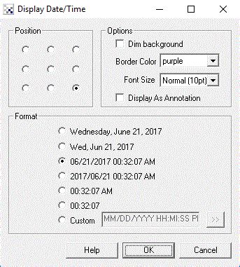 DisplayDateTime