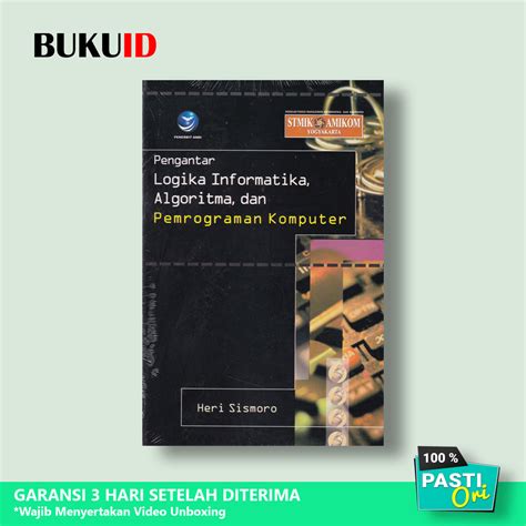 jual buku pengantar logika informatika algoritma dan pemrograman
