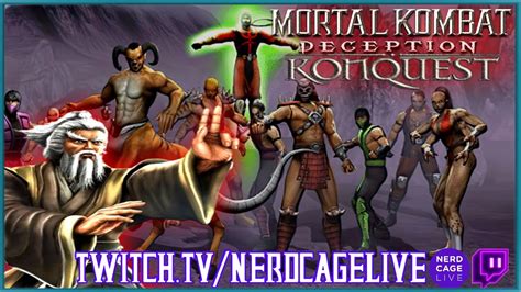 Mortal Kombat Deception Konquest Mode Playthrough Ps2 Part 3 Youtube