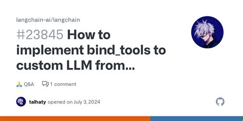 How To Implement Bindtools To Custom Llm From Huggingface Pipelinellama 3 For A Custom Agent