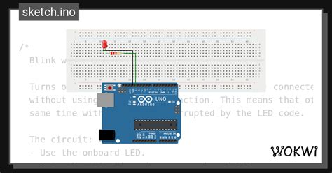 Led Copy Wokwi Esp32 Stm32 Arduino Simulator