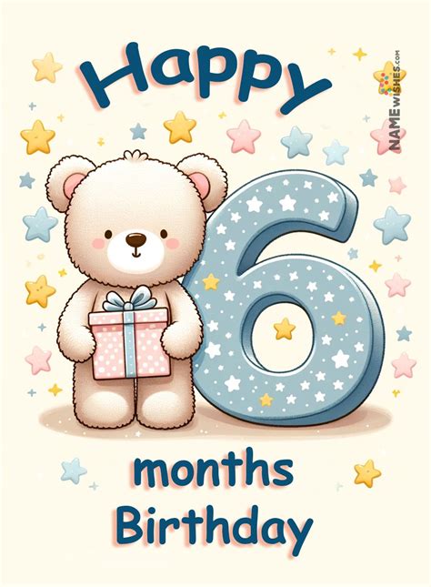 Happy 6 Months Birthday Images And Videos