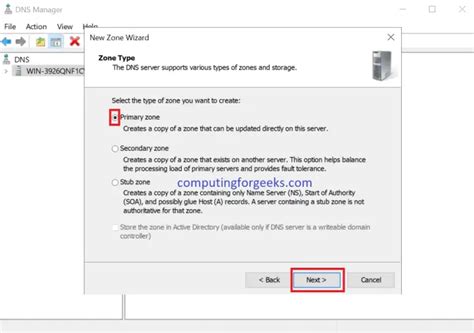 How To Add Dns Forward Lookup Zone In Windows Server 2019 Computingforgeeks