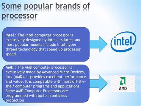 presentation on computer processor pptx computing technology