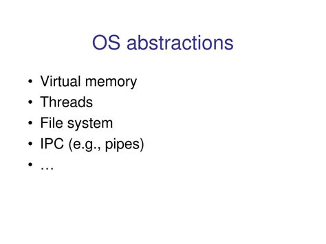 Ppt L6 Operating Systems Structures Powerpoint Presentation Free