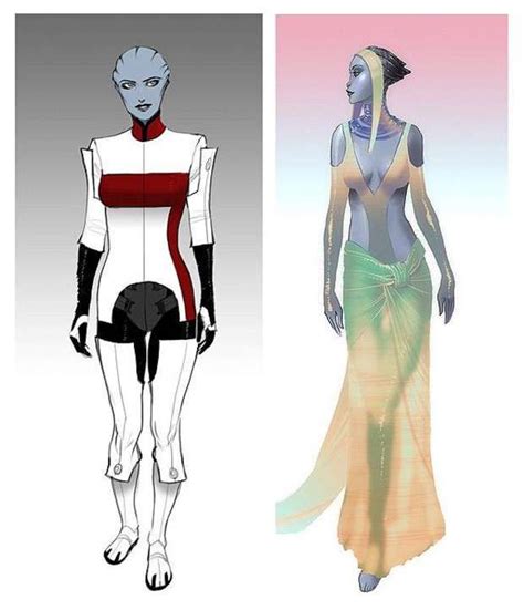 Asari Concept Art