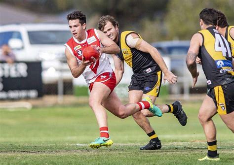 Shepparton Swans Nathan Rachele Thriving Shepparton News