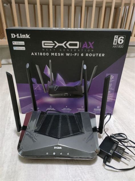D Link AX1800 Mesh WiFi 6 Router Computers Tech Parts Accessories Networking On Carousell