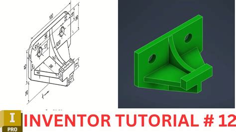 inventor 3d modeling part 8 youtube