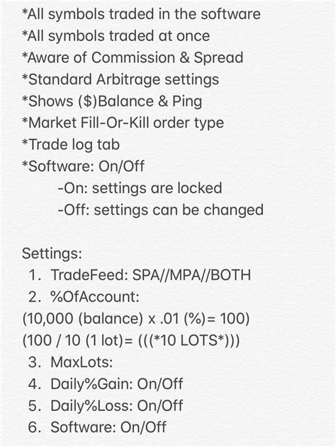 Fix Api Arbitrage Software 1 Leg An Order To Develop The Trading Robot At Munity