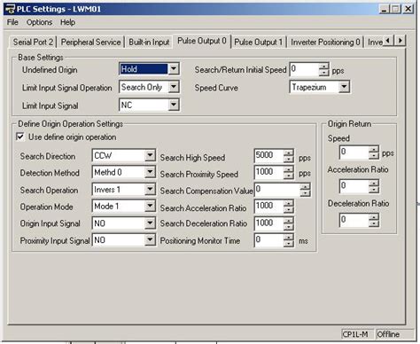 Help With Search For Origin Command On CP L Omron MrPLC Com