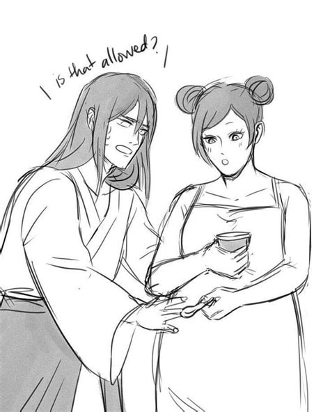 Pin Em Naruto Neji E Tenten Esboços Engraçados Anime Naruto