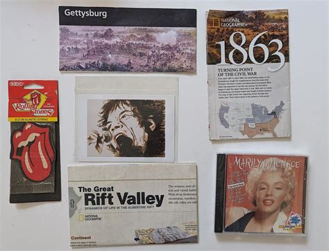 Lot Set 6 Collectibles Ephemera