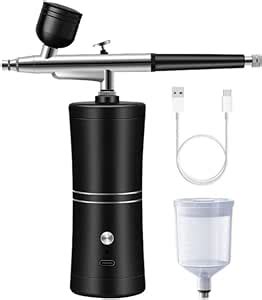 Kit With Compressor High Pressure Cordless Guns Portable Double Action Compressor Handheld