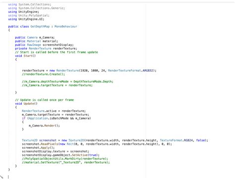 Vision Os Mr Camera To Rendertexture Cannot Work Unity Engine