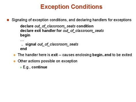 Procedural Constructs In Sql Chapter 5 Database System