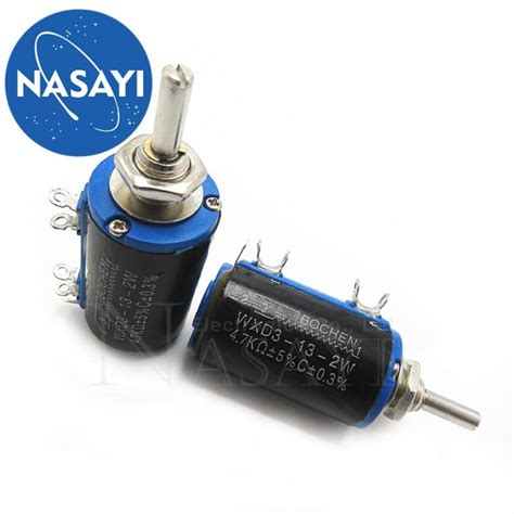 Precision Multi Turn Potentiometer Wxd3 13 2w 200r Darazpk