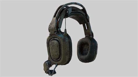 3d Army Headset Set Clean And Dirty Model Turbosquid 1845699